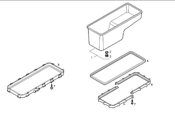504024778 korito za ulje za IVECO Stralis kamiona