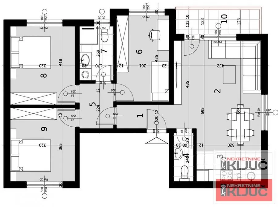 SREMSKA KAMENICA, 82m2, Četvorosoban sa pdv, Vila