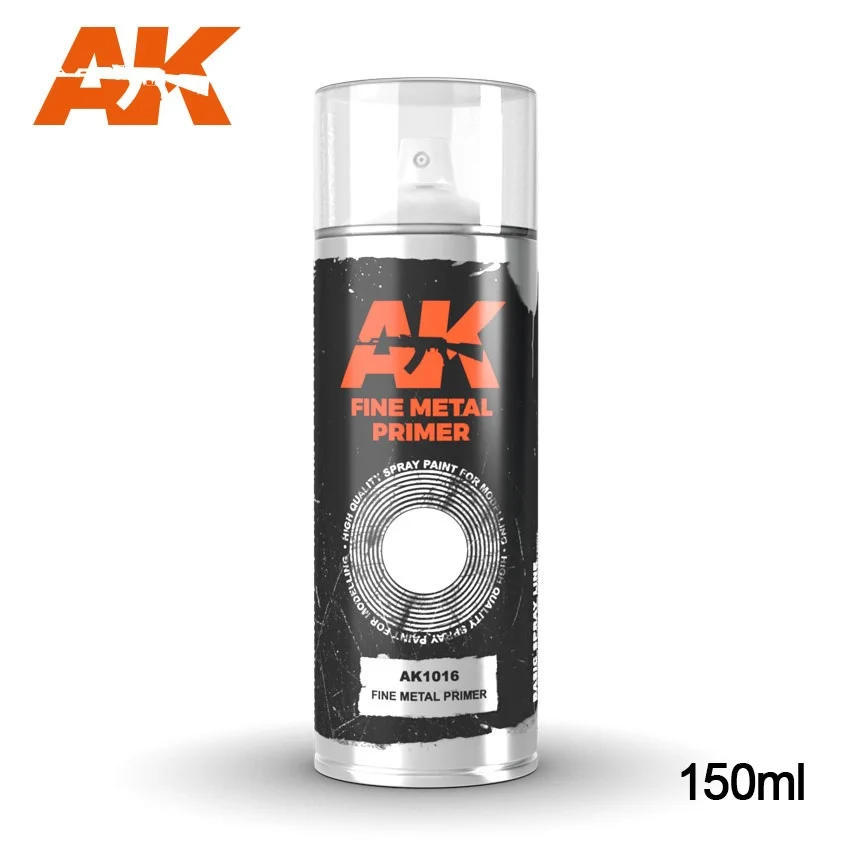 AK Fine Metal Primer Spray (150 ml)