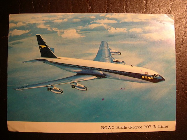 AVION-BOAC Rolls-Royce 707 Jetliner