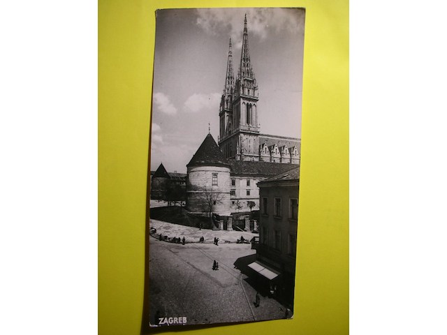 Zagreb 20.8 x 9.7 cm