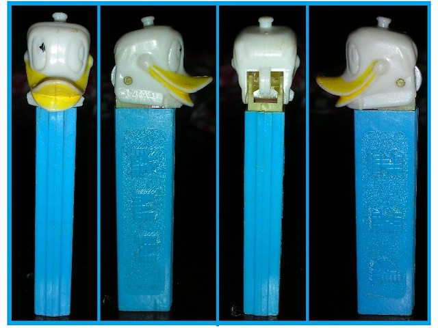 PEZ figura,starinska,U.S patetnt 3.9 *PAJA PATAK*