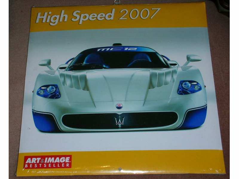 Kalendar High Speed 2007