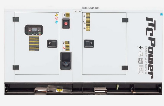 ITCPower izolovani vodeno hlađ. dizel agregat DG34KSE, 28kW, 400V / 230V, 1500 obr/min - ima mogucnost za ATS