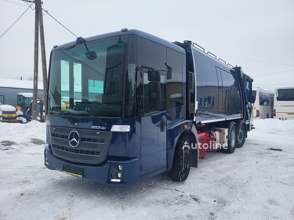 Mercedes-Benz Econic 2630 dwukomorowa kamion za smeće