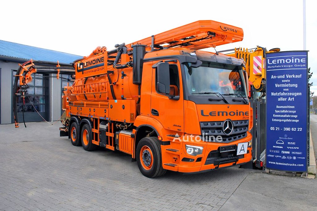 Novi Mercedes-Benz AROCS 2846 6x2 Kroll 14m³ WRG Wasserrückgewinner autofekalac