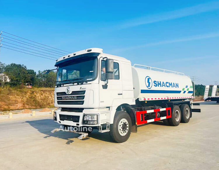 SHACMAN Used Water Tanker Truck for Sale with Sprinkler cisterna za pranje ulica