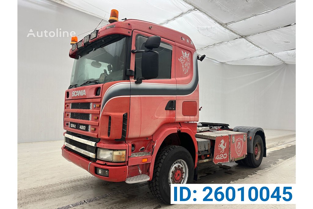 Scania R124.420 - 4x4 tegljač