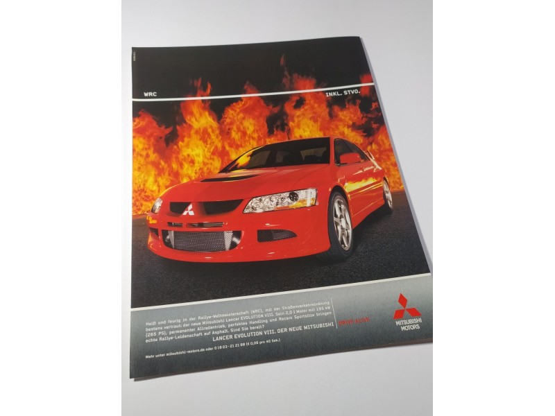 Mitsubishi Lancer Evolution VIII (Reklama)