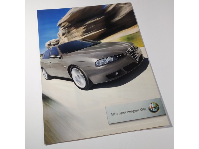 Alfa Romeo 156 Sportwagon GQ. (Reklama)