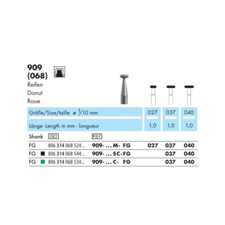 BORER DIJAMANT ZA TURBINU 909 040