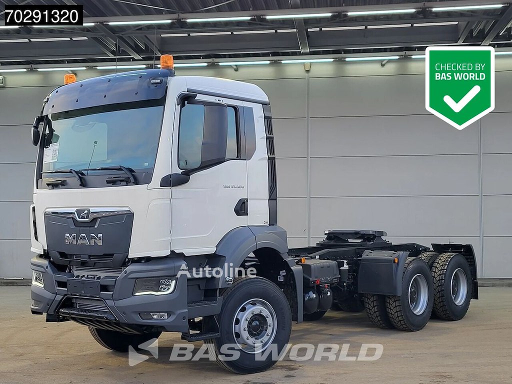 Novi MAN TGS 33.400 6X4 NEW! Full-Steel Big-Axle Drumbrakes LED Euro 2 tegljač