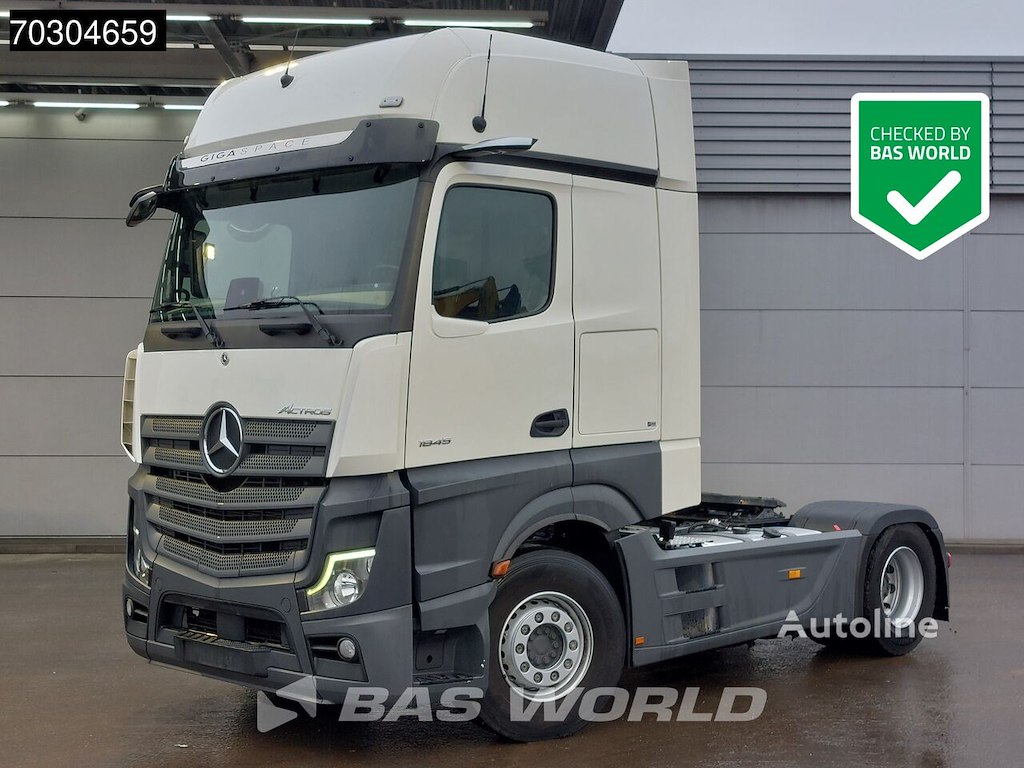 Mercedes-Benz Actros 1845 4X2 GigaSpace Retarder MirrorCam Navi Euro 6 tegljač