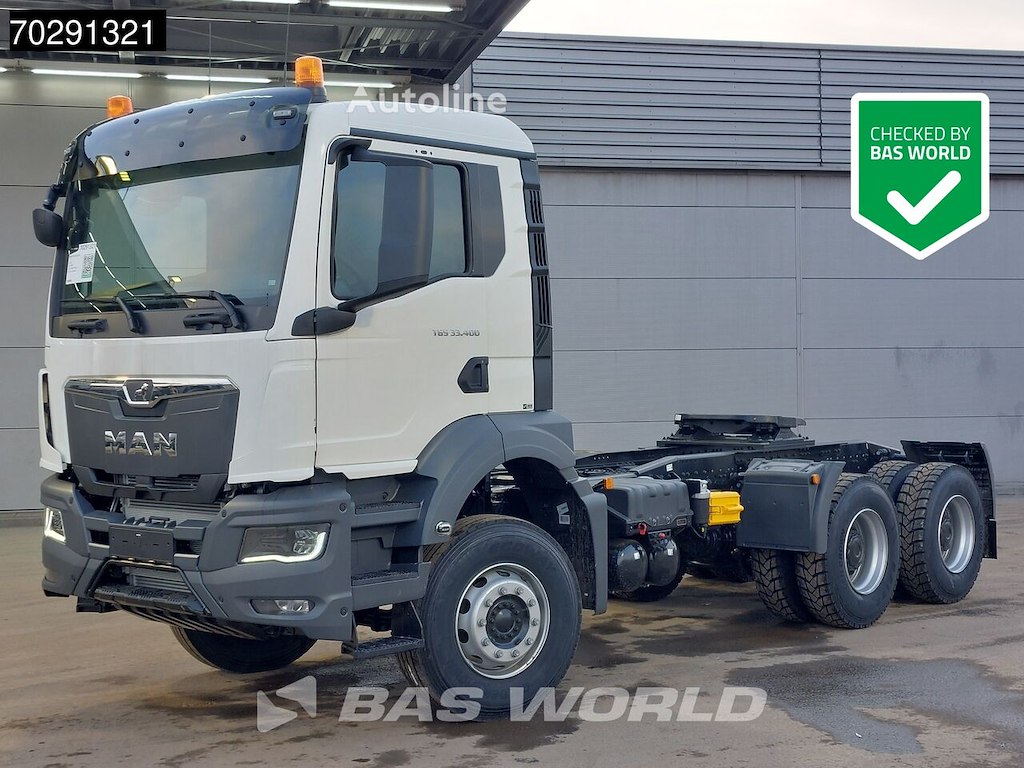 Novi MAN TGS 33.400 6X4 NEW! Full-Steel Big-Axle Drumbrakes LED Euro 2 tegljač