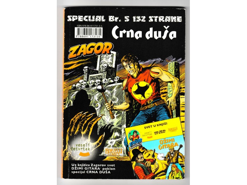 ZAGOR SPECIJAL br. 5: CRNA DUŠA!