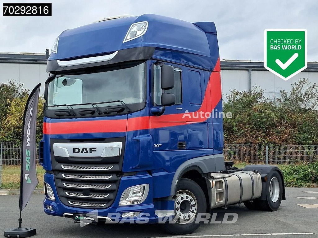 DAF XF 480 4X2 90% Tyres! SSC Retarder Standklima LED ACC Euro 6 tegljač