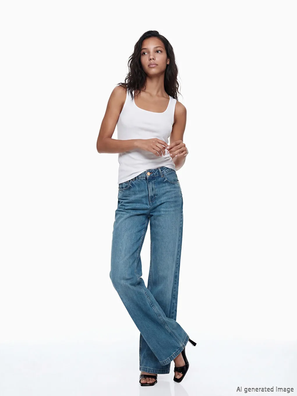LCW Jeans Ženske Farmerke Sa Zvonastim Nogavicama