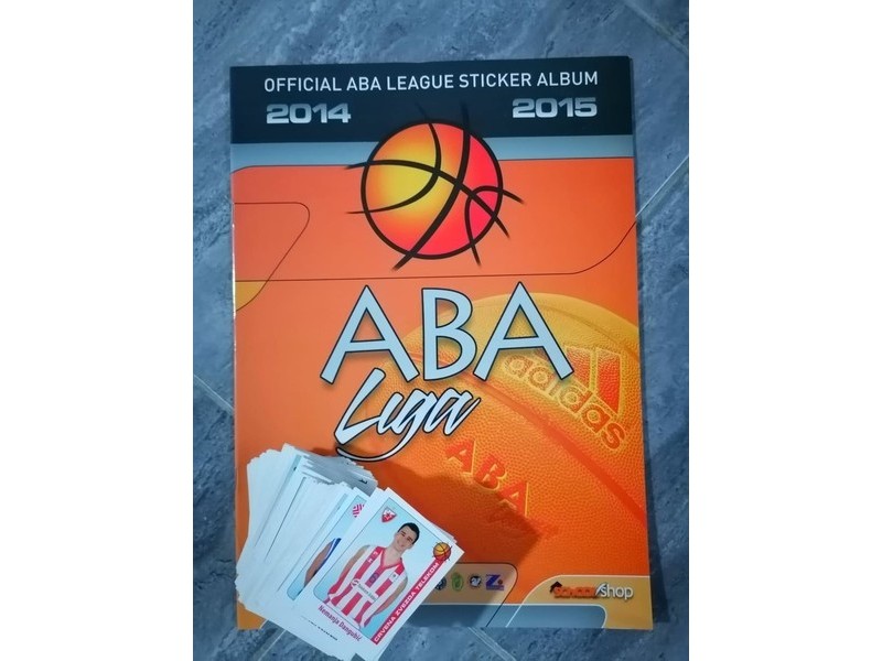 ABA liga 2014/15 album plus set slicica