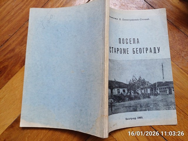 DIMITRIJEVIĆ STOŠIĆ, POSELA U STAROM BEOGRADU
