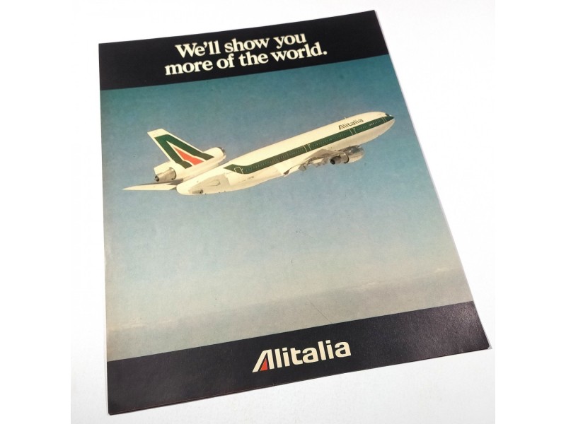 Alitalia Airlines AIR (Reklama)