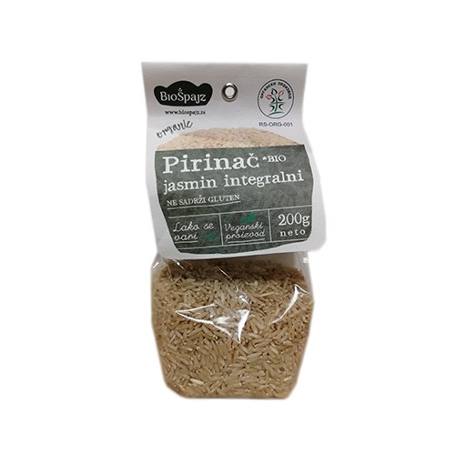 Jasmin integralni pirinač 200g (organski)