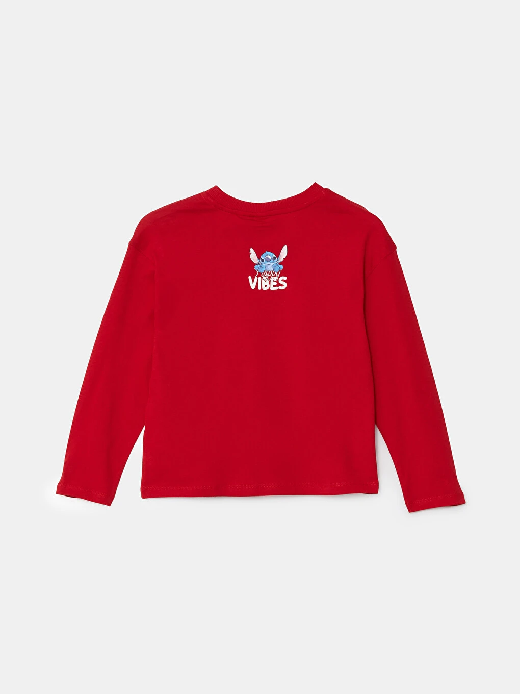 LCW Kids Majica Sa Okruglim Izrezom I Štampom Stitch Za Devojčice