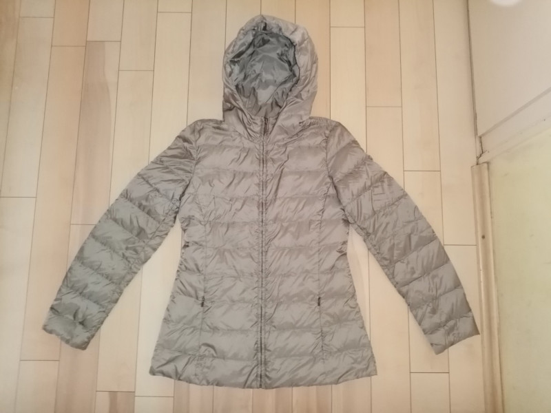 MAX MARA vrhunska zenska perjana jakna sa kapuljacom S