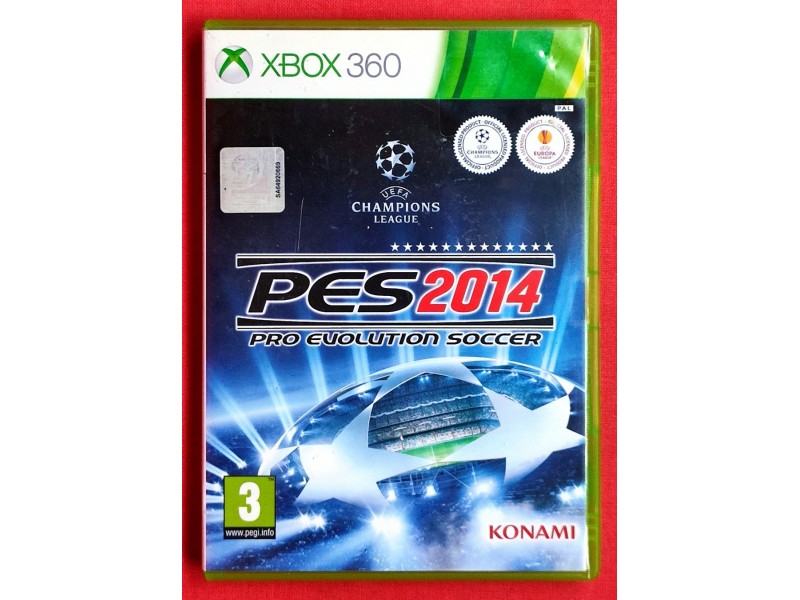 P E S 2014 - XBox 360 Originalna Igra