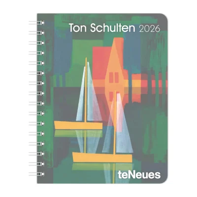Datumirana agenda 2026 - Ton Schulten, Deluxe, Wiro, 17x22 cm