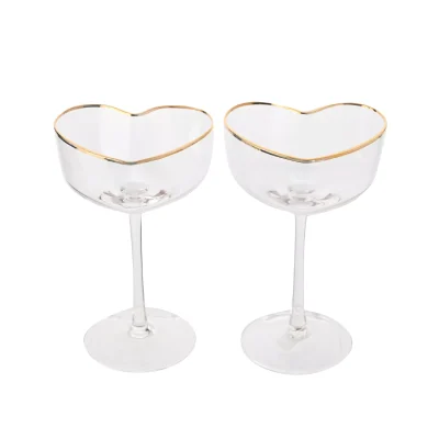 Čaše set 2 - Amore, Heart Shaped, Martini