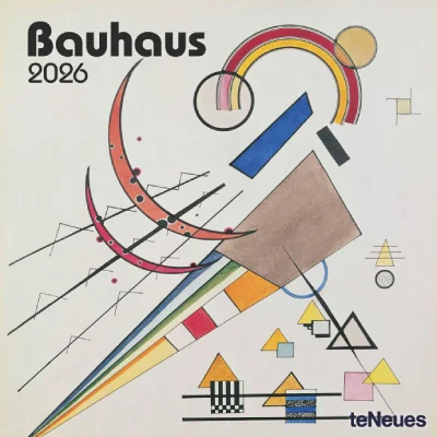 Zidni kalendar 2026 - Bauhaus, 30x30 cm