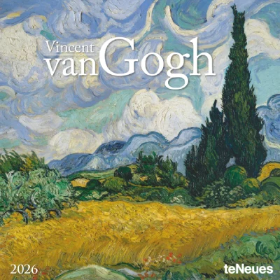 Zidni kalendar 2026 - Vincent Van Gogh, 30x30 cm