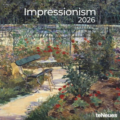 Zidni kalendar 2026 - Impressionism, 30x30 cm