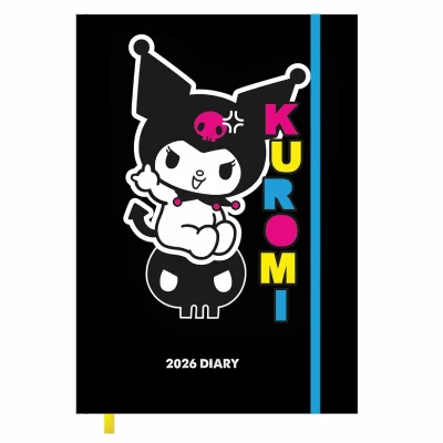 Datumirana agenda 2026 - Hello Kitty, Kuromi, Punky
