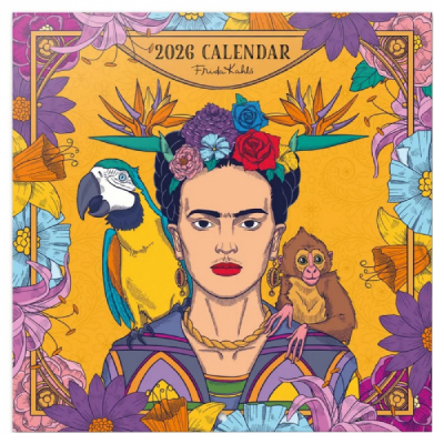 Zidni kalendar - Frida Kahlo, 2026, 30x30 cm