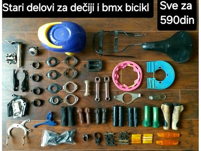 Stari delovi za dečiji bicikl i bmx