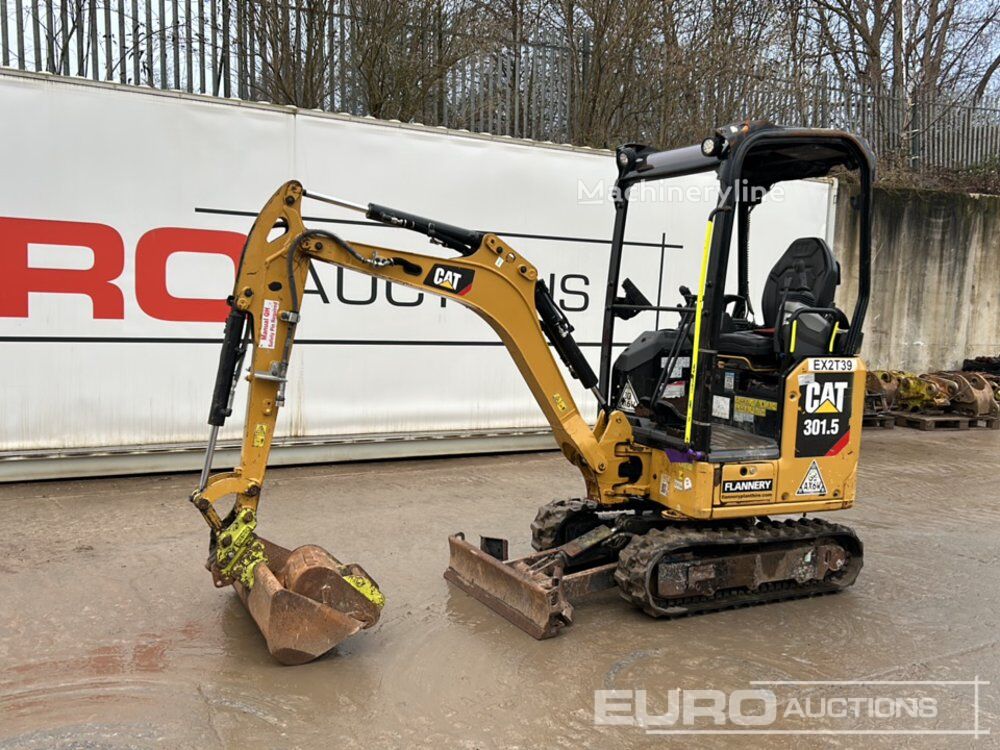 Prodaje se Caterpillar 301.5 mini bager na aukciji