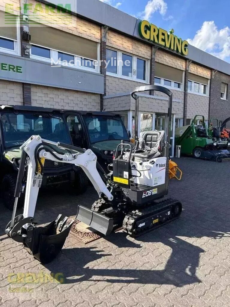Bobcat e08 aktion mini bager