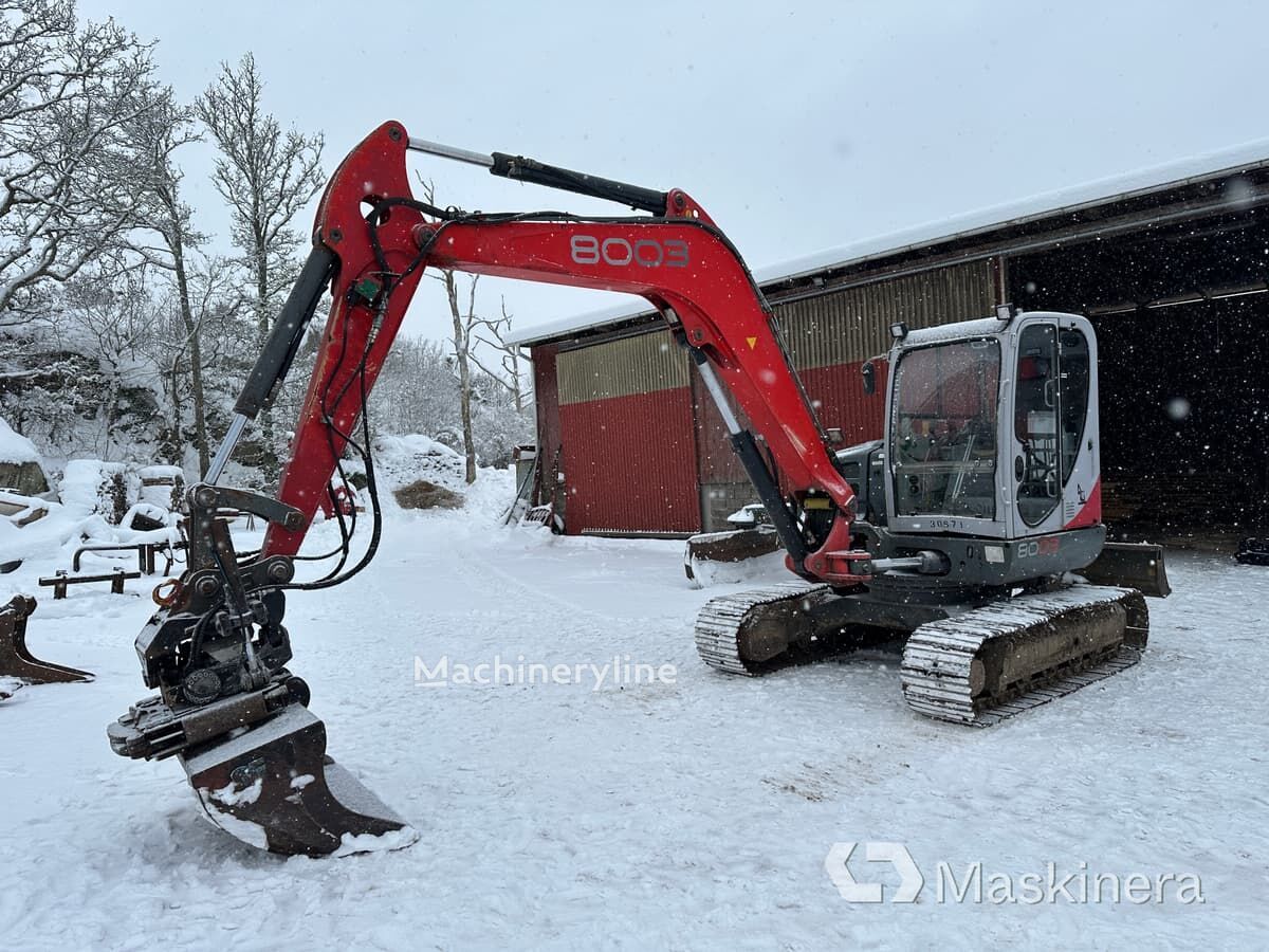 Prodaje se Wacker Neuson 8003 RD mini bager na aukciji