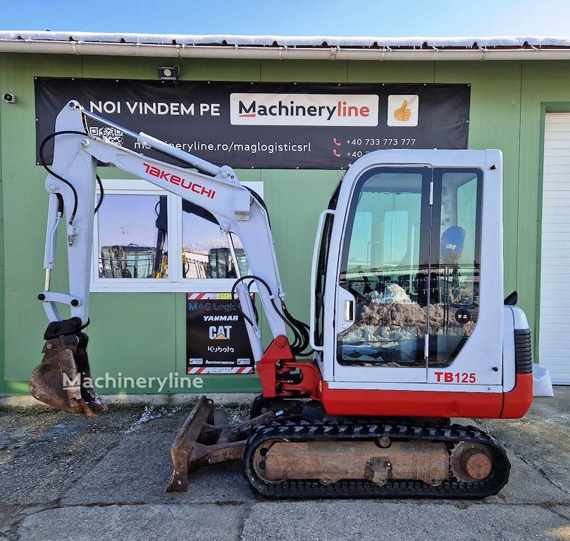 Takeuchi TB125 mini bager