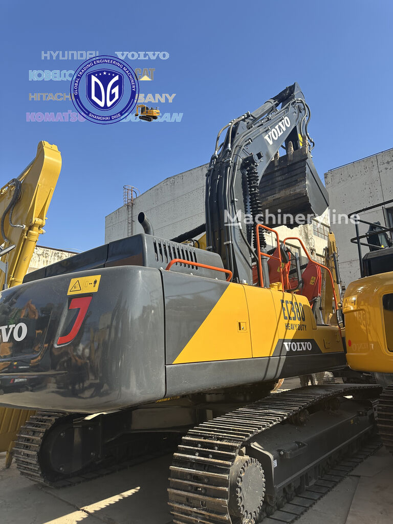 Volvo EC380DL bager guseničar