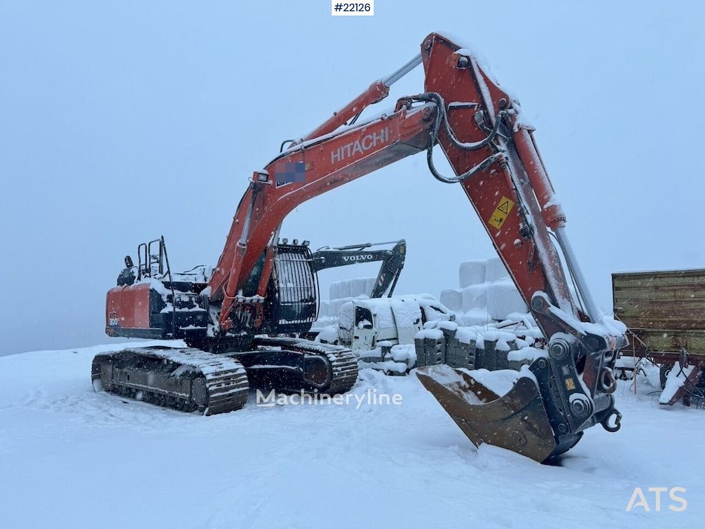 Hitachi ZX300LC-6 Beltegraver m/ Graveskuffe bager guseničar