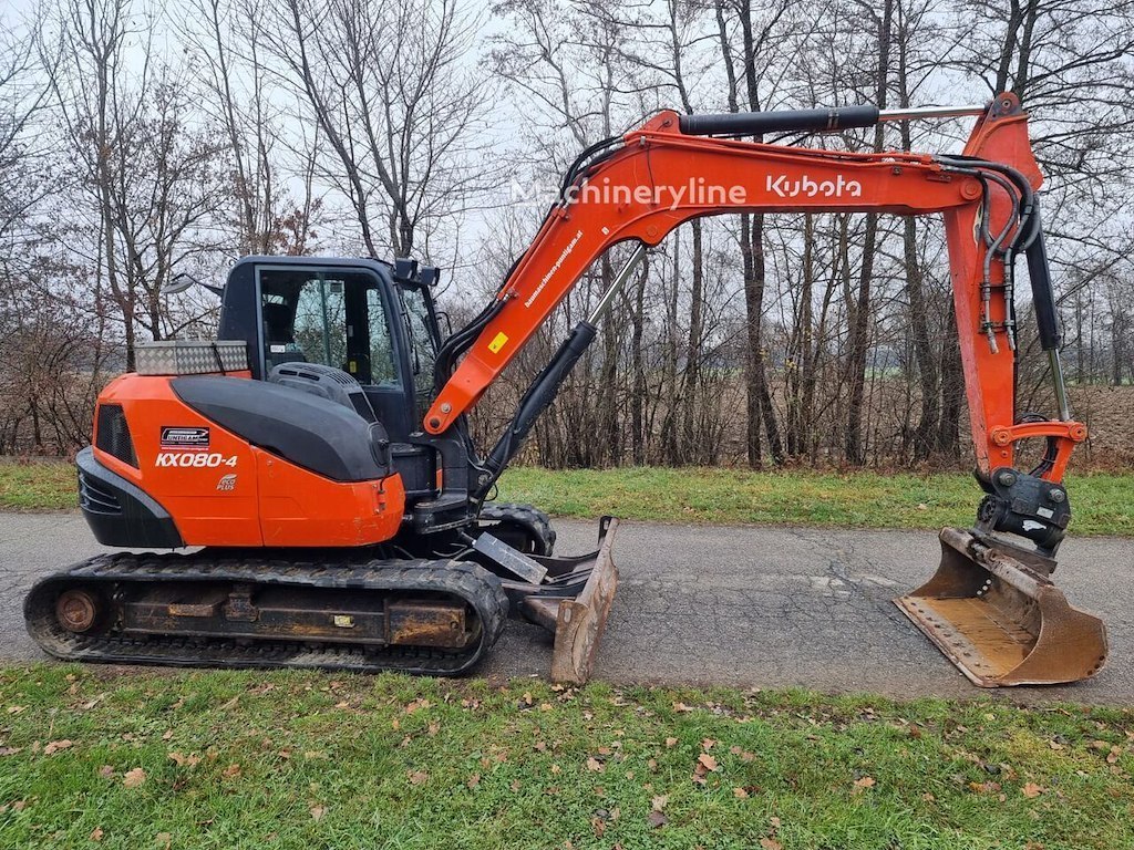 Kubota KX 080-4 midi bager