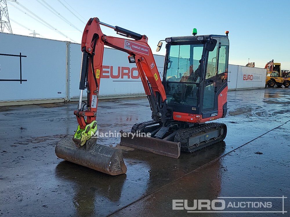 Prodaje se Kubota KX027-4 mini bager na aukciji