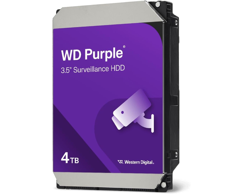 WD 4TB 3.5 inča SATA III 128MB IntelliPower WD44PURZ Purple hard disk