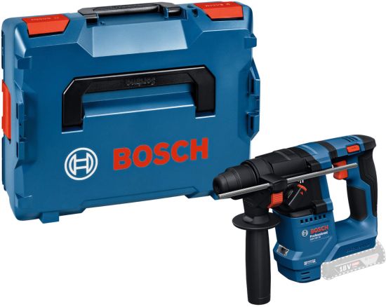 Akumulatorski elektro-pneumatski čekić / bušilica Bosch GBH 18V-18 Solo; bez baterije i punjača; L-Boxx (0611927003)