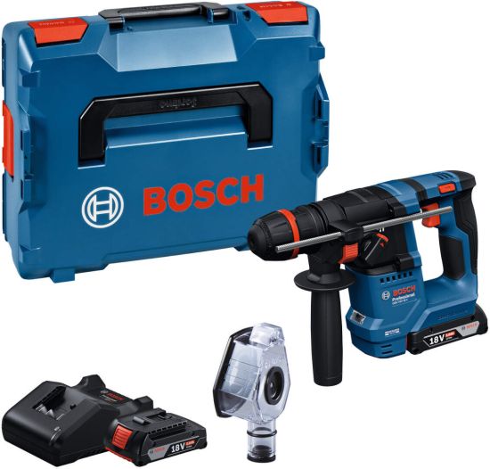 Akumulatorski elektro-pneumatski čekić / bušilica Bosch GBH 18V-18 X; 2x2,0Ah + punjač u L-BOXX koferu (0611927101)