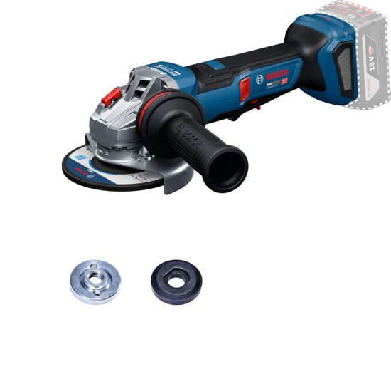 Akumulatorska ugaona brusilica Bosch GWS 18V-11 PS Solo; 125 mm; bez baterije i punjača (06019N4300)