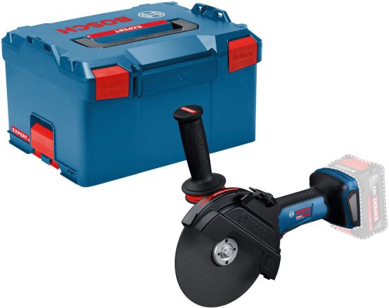 Akumulatorska ugaona brusilica Bosch EXPERT EXWS 18V-180P Solo; bez baterije i punjača + L-BOXX (06019H6M00)