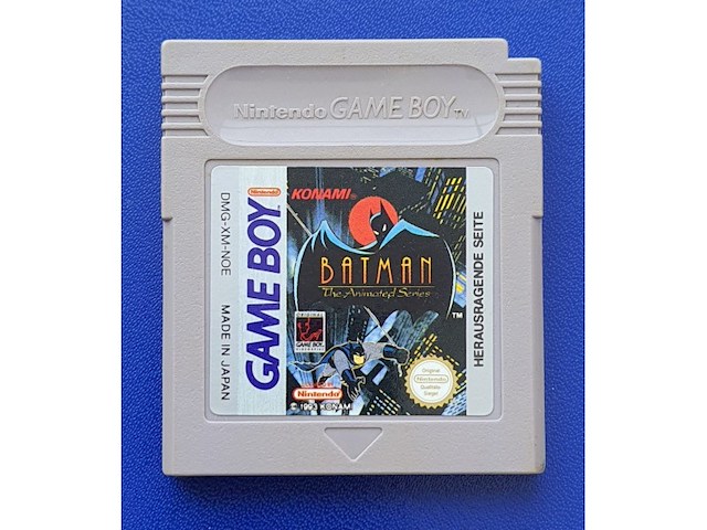 GameBoy - Batman: The Animated Series